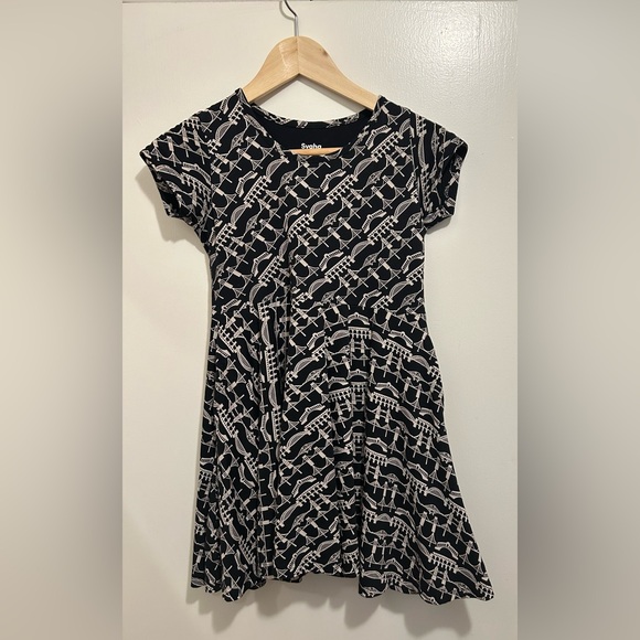 Svaha | Dresses | Svaha Famous Bridges Fit Flare Dress Girls 9 | Poshmark